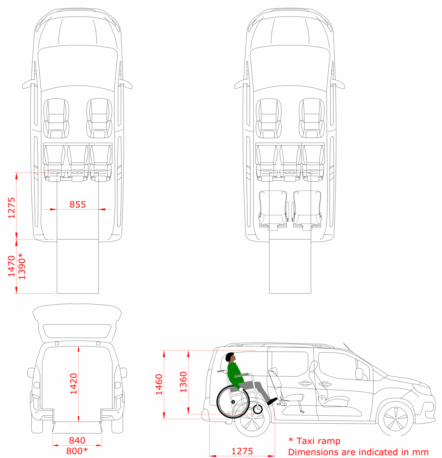 PEUGEOT e-Rifter Long – Tripod Mobility